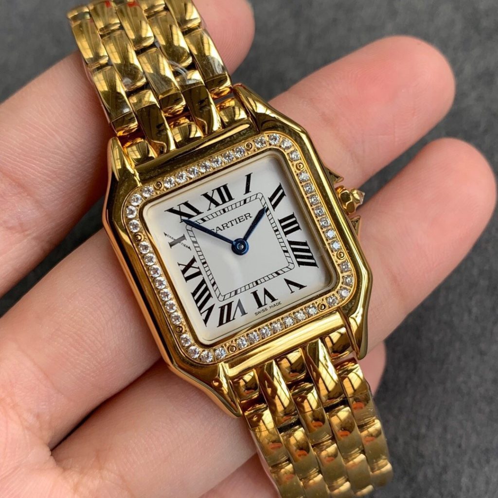 Panthere De Cartier Watch Diamonds Medium & Small Model - HoooGoods
