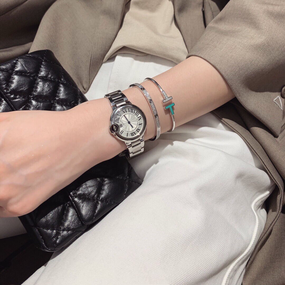 Stacking Ideas: Cartier love bracelet and Ballon Bleu De Cartier Watch ...