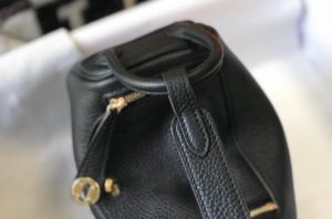 Hermes Black Mini Lindy 20 Gold/Silver Hardware - HoooGoods