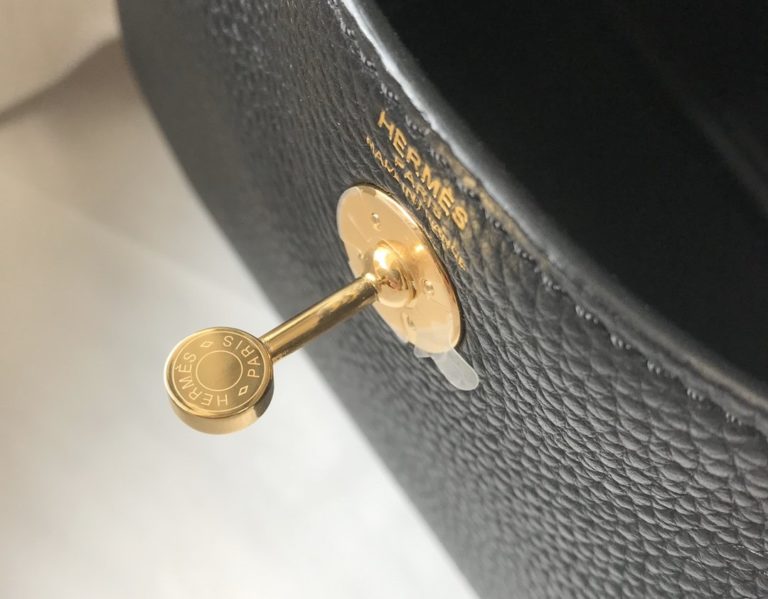 Hermes Black Mini Lindy 20 Gold/Silver Hardware - HoooGoods