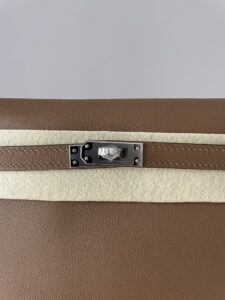 Hermes Kelly Danse II Bag Evercolor in Black, Gold, Etoupe, Pearl Gray ...