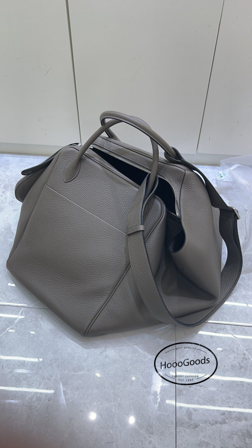 HERMES Lindy 45 Etain Taurillon Clemence – HoooGoods