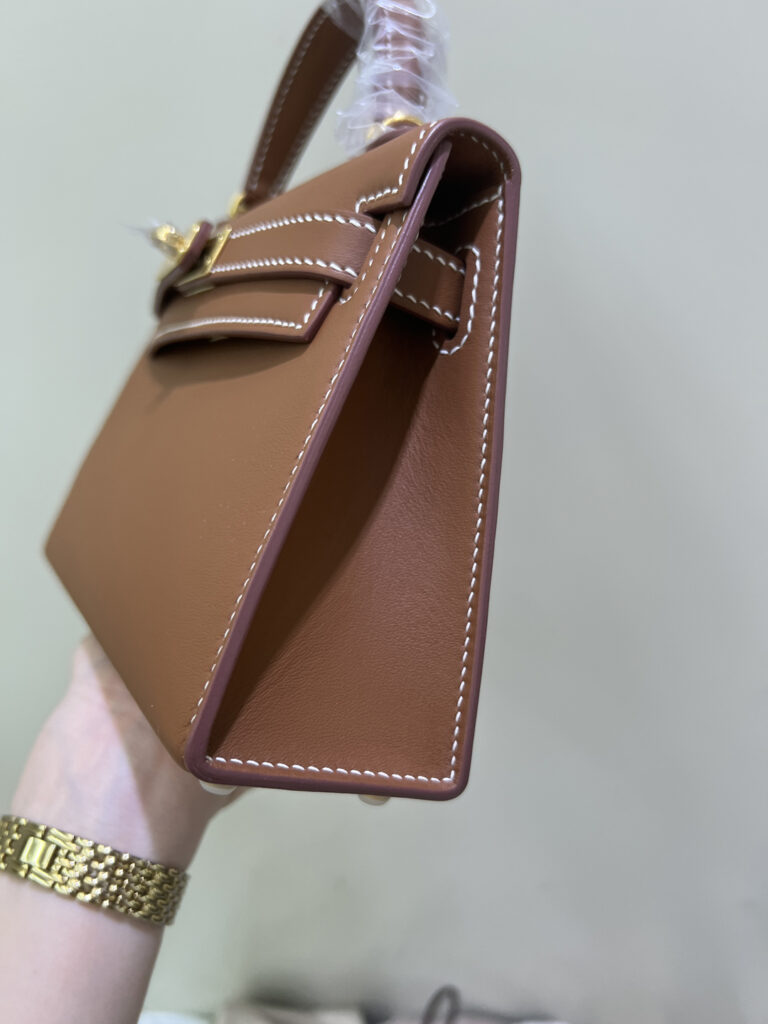 Hermes Mini Kelly 20 II Gold Swift Gold Hardware - HoooGoods